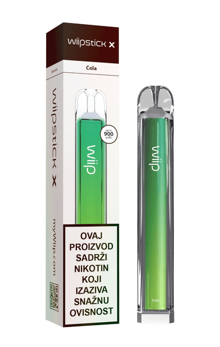 Wiipstick X, Cola, nicotine free - Wiip.rs